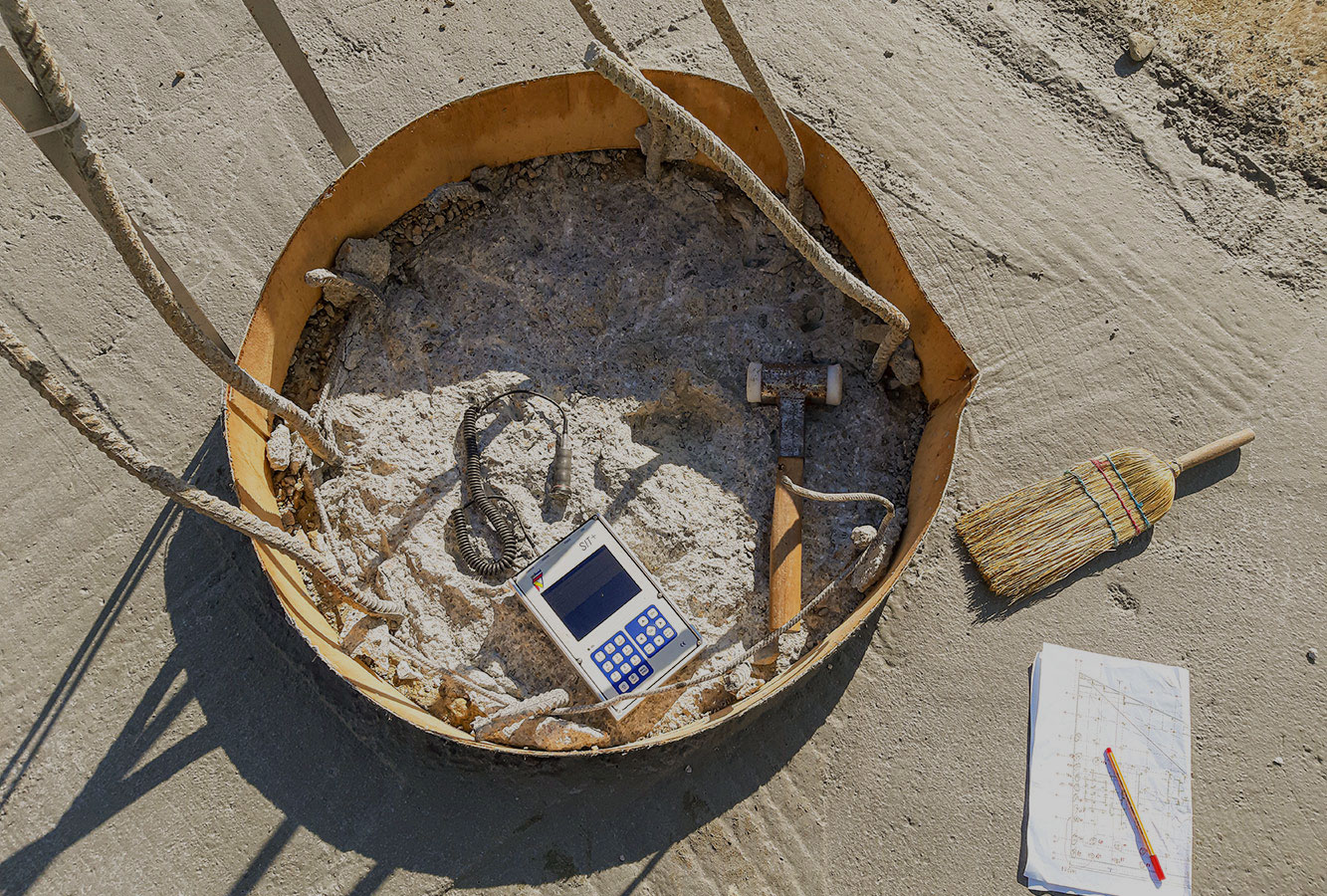 Quality control of various types of piles, geotechnical design and ...